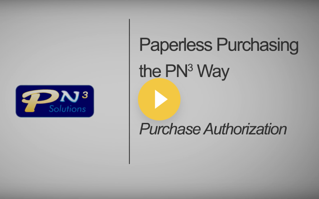 Purchase Authorization – PN³ Solutions